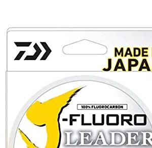 Daiwa J-Fluoro Fluorocarbon Leader - 15lb - 100yds, Multi, One Size