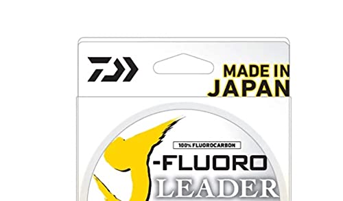 Daiwa J-Fluoro Fluorocarbon Leader - 15lb - 100yds, Multi, One Size