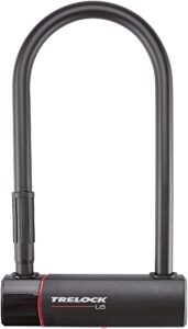 trelock 422131 4016167067509 steel arch lock u6 108x300 diameter: 16mm, black, 230 mm