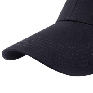 Sportmusies Extra Long Brim Mesh Back Baseball Caps for Men Women Adjustable Breathable Visor Mesh Hat