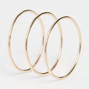 Ariel Gordon Jewelry Women's 14k Paper Thin Rings, Gold, 7