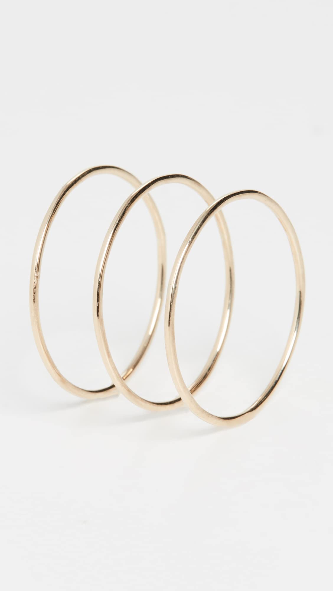 Ariel Gordon Jewelry Women's 14k Paper Thin Rings, Gold, 7