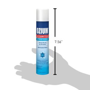 Ozium 3.5 Oz. 1 Pack Air Sanitizer & Odor Eliminator for Homes, Cars, Offices and More, Outdoor Essence