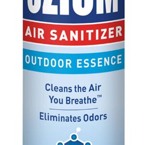 Ozium 3.5 Oz. 1 Pack Air Sanitizer & Odor Eliminator for Homes, Cars, Offices and More, Outdoor Essence