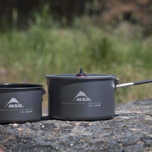 MSR Nonstick Ceramic Coated 2-Pot Camping Cook Set