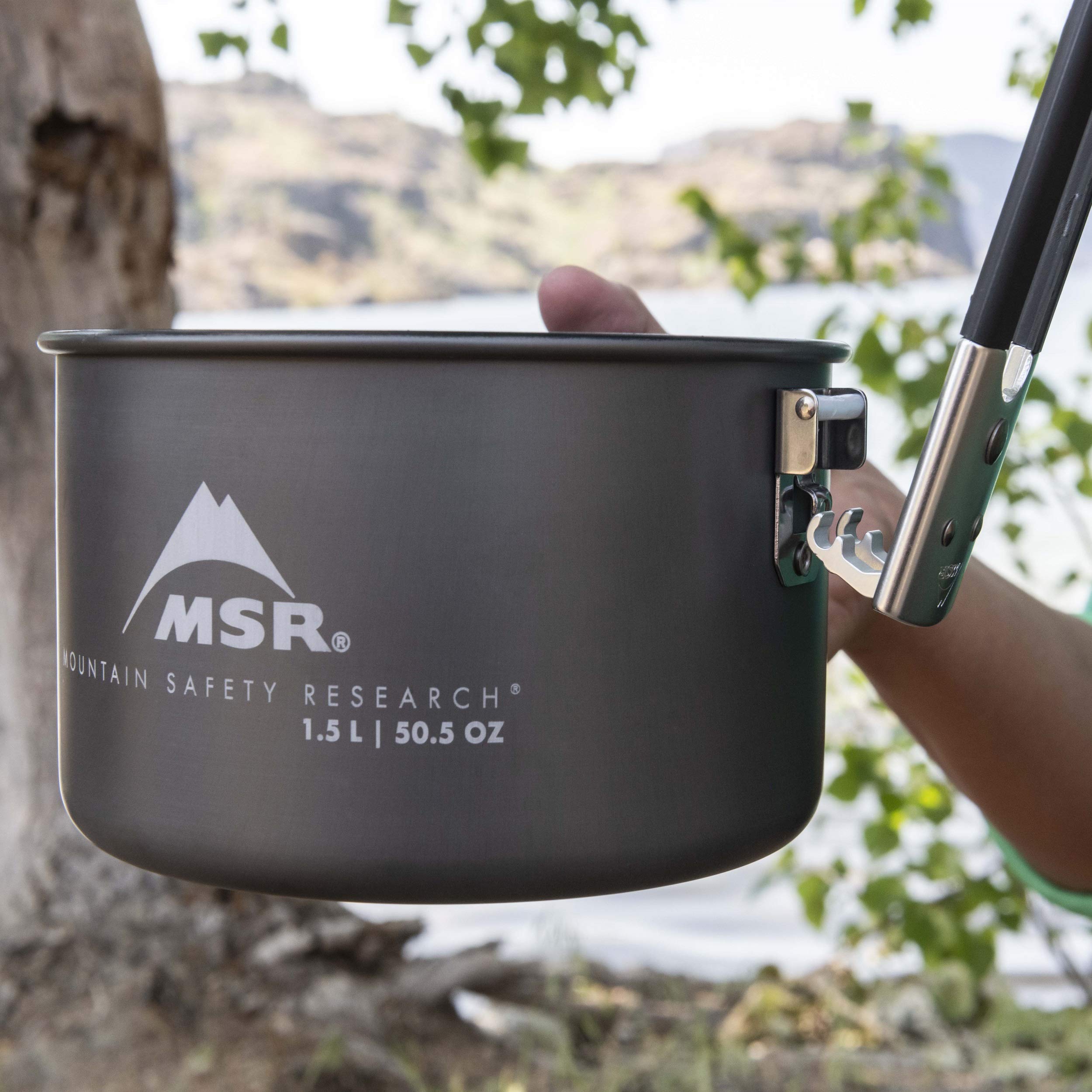 MSR Nonstick Ceramic Coated 2-Pot Camping Cook Set