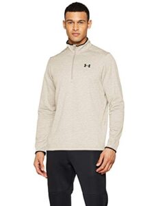 under armour armour fleece 1/2 zip, highland buff (200)/black, small