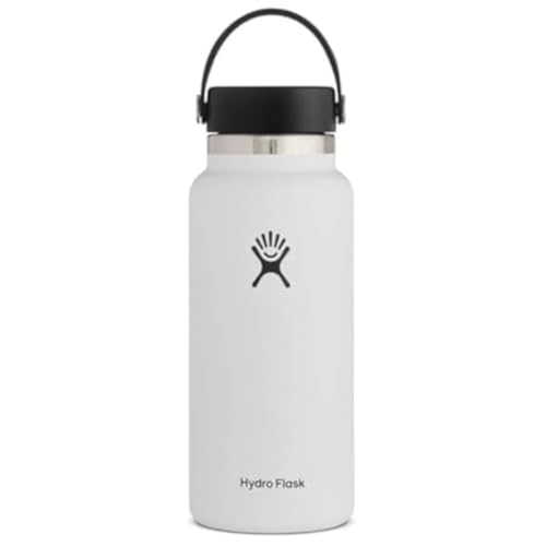 Hydro Flask Wide Flex Cap White 32 Oz