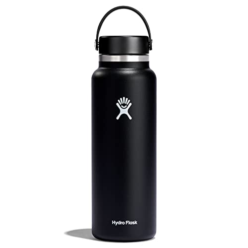 Hydro Flask Wide Flex Cap Black 40 Oz