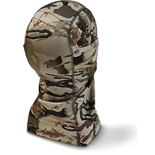 Under Armour Men's Coldgear Infrared Scent Control Balaclava, Ua Barren Camo (999)/Black, One Size Fits All