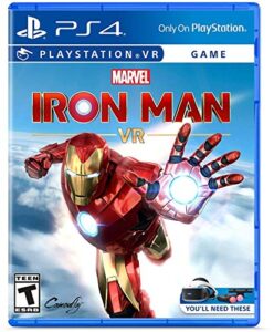 marvel's iron man vr - playstation 4