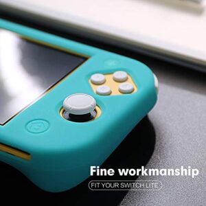 Grip Case for Nintendo Switch Lite, Silicone Case for Nintendo Switch Lite - Turquoise