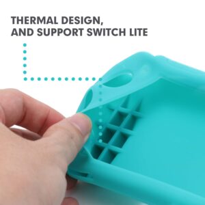 Grip Case for Nintendo Switch Lite, Silicone Case for Nintendo Switch Lite - Turquoise