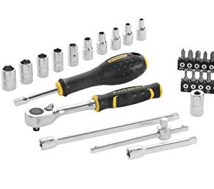 Stanley Fatmax FMMT82683-1 Ratchet and Socket Set, Multi-Colour