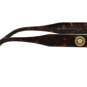 Versace Women's Eyeglasses VE3280B VE/3280/B 108 Havana Optical Frame 51mm (Havana, 51)