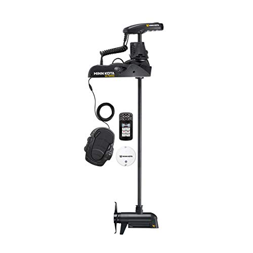 Minn Kota 1358986 Ulterra Freshwater Electric-steer Bow-Mount Trolling Motor with MEGA Down/Side Imaging & i-Pilot Link GPS, 80-lbs Thrust, 60" Shaft