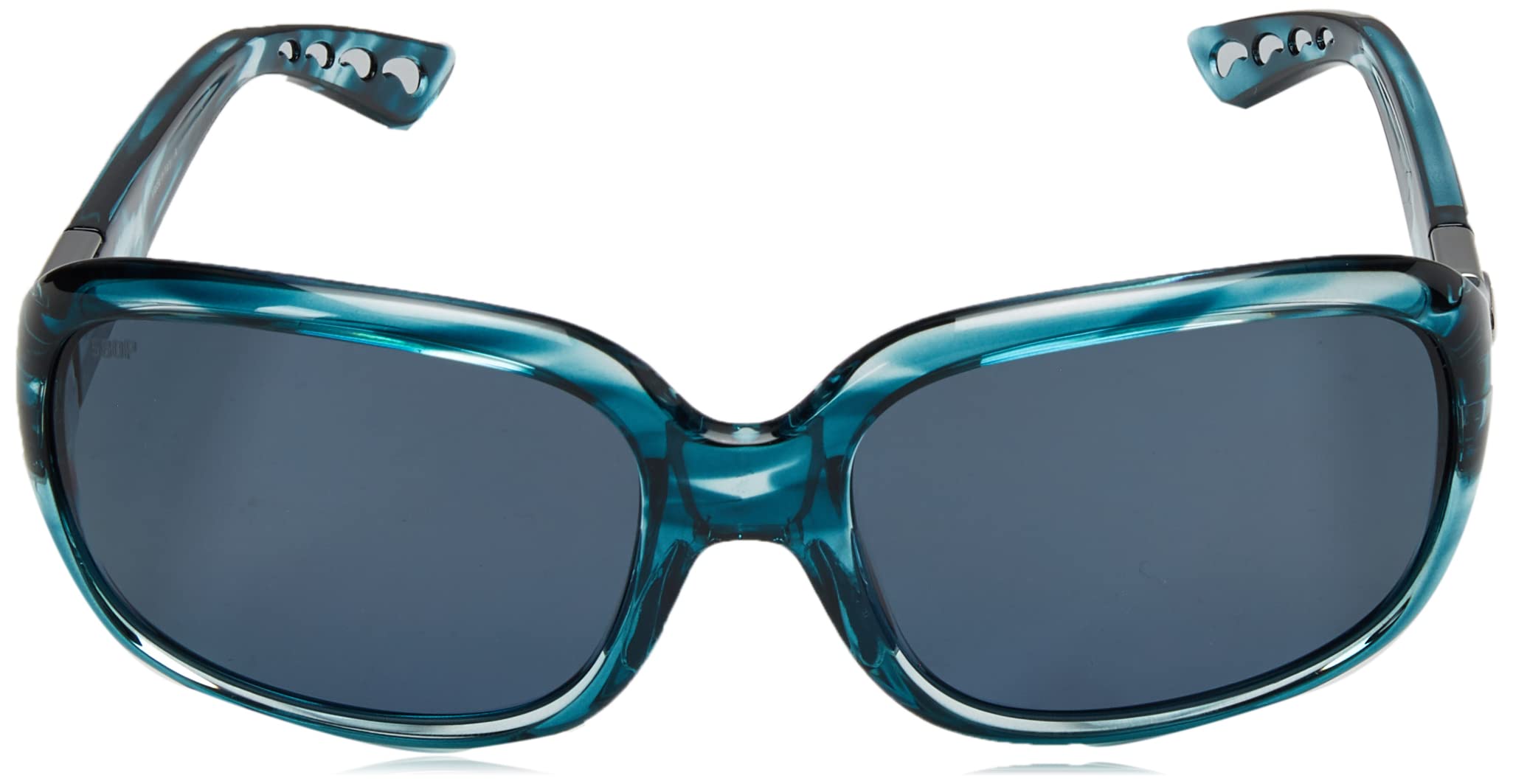 Costa Del Mar Gannet Sunglasses, Blue Tortoise/Grey Polarized, 58mm