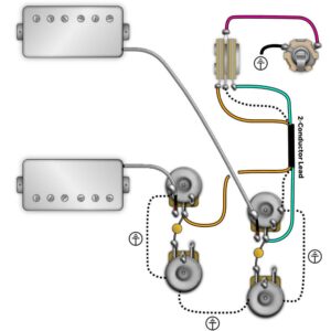 Prewired Switchcraft USA 3-Way Toggle Switch-LP