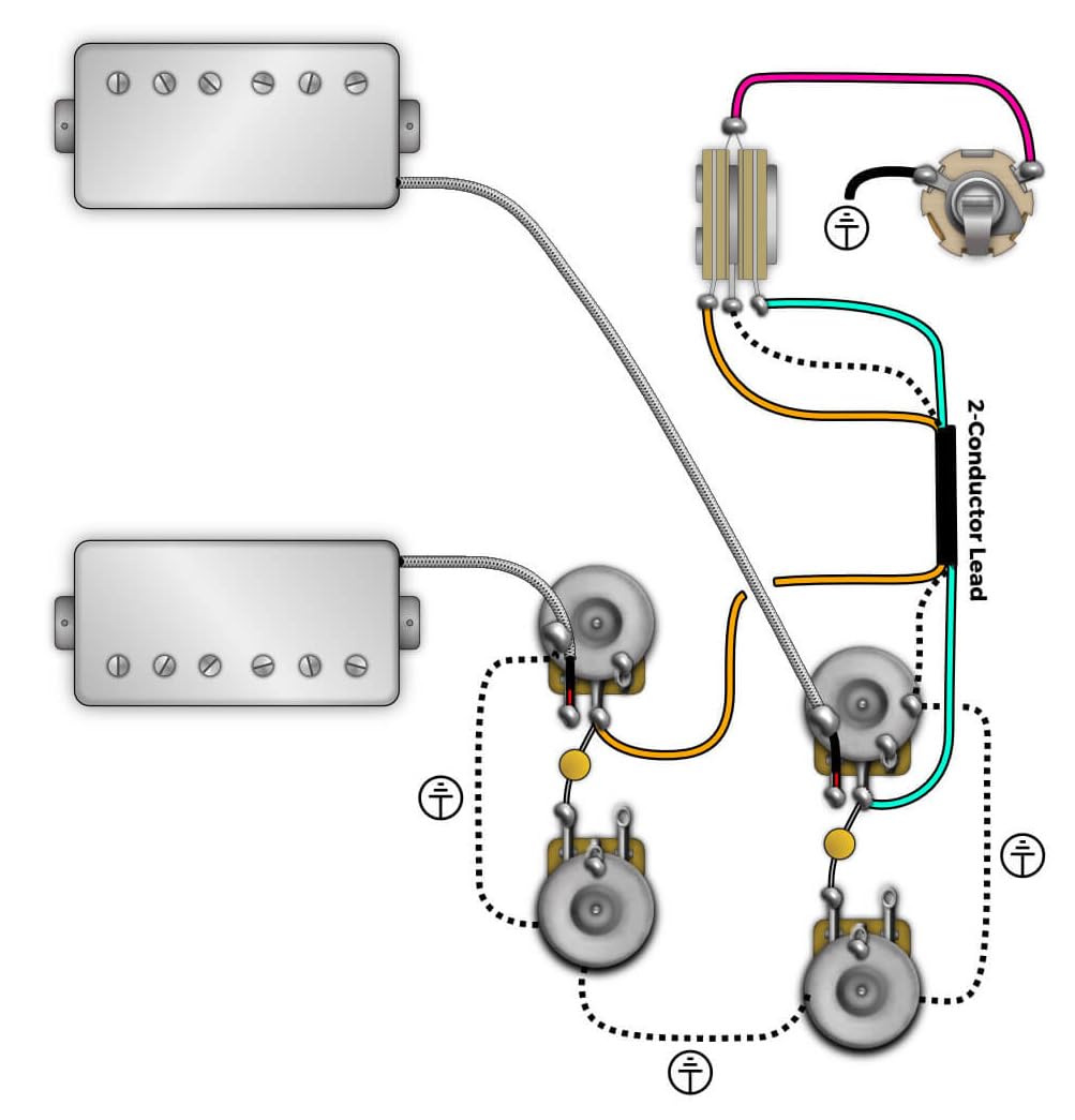 Prewired Switchcraft USA 3-Way Toggle Switch-LP