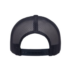 Love Sketches Embroidered Outdoors Mountain Trucker Snapback Cap Mesh Back Men and Women (Navy)