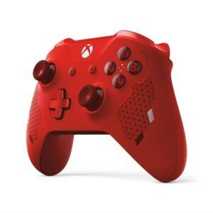 Microsoft Xbox Wireless Controller - Sport Red Special Edition, Bluetooth, Windows 10 Compatible, 3.5mm Headset Jack