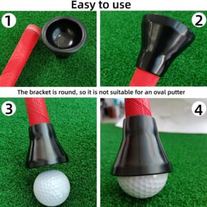 APZDFGIFCD 8 Pack Golf Ball Retriever Putter Picker Grip Pick Up Tool, 5 Colors (Mixed Color)