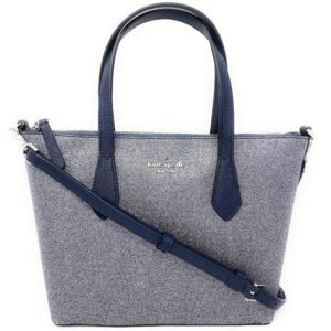 Kate Spade New York Glitter Joeley Small Satchel (Dusknavy)