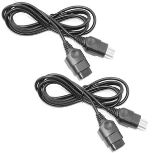 wiresmith 2x 2-pack extension cable cord for microsoft original xbox controller