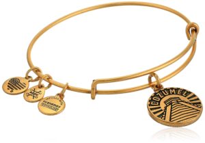 alex and ani replenishment 19 women's cozumel, charm bangle, rafaelian gold