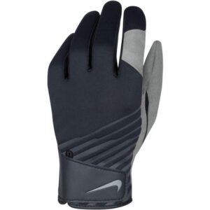 nike cold weather golf gloves black | gray small