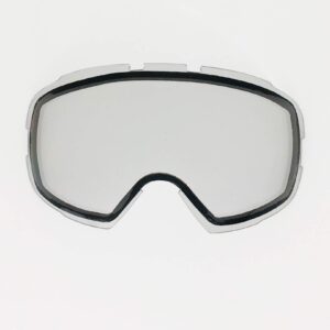 sol alpine replacement lenses for couloir ski & snowboard goggles (clear lens - vlt 84%)