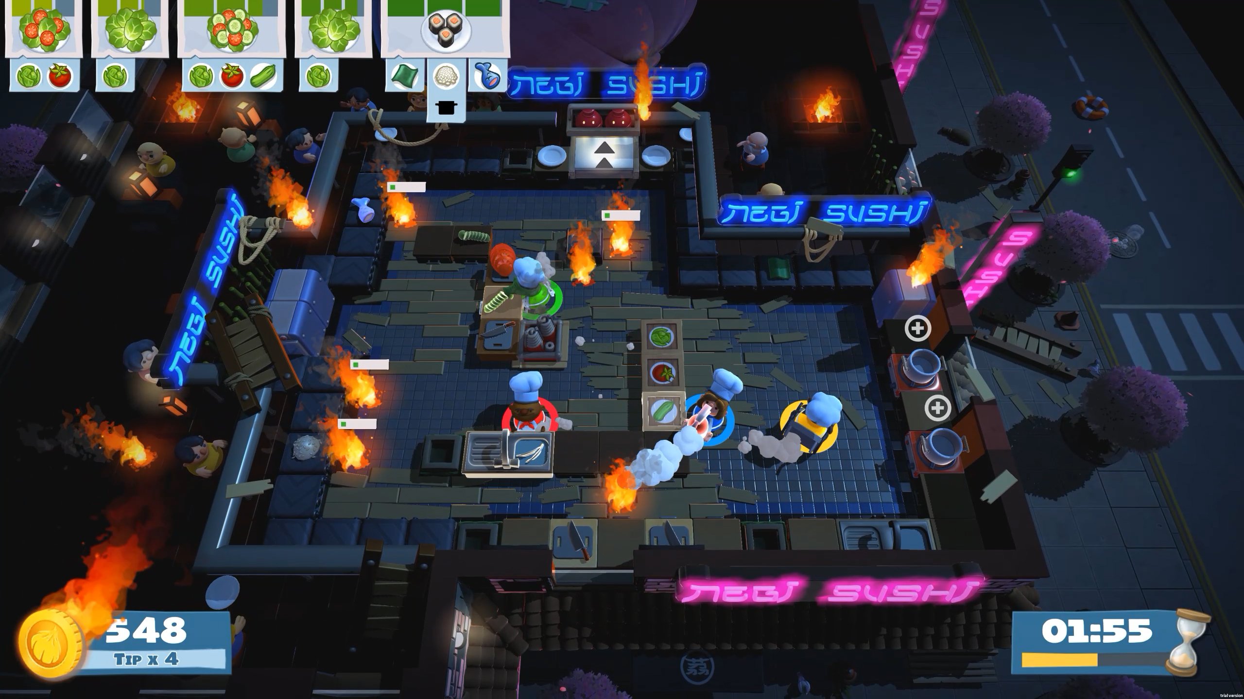 Overcooked! + Overcooked! 2 (PS4)