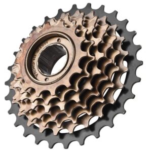 maxmartt cassette flywheel, 7 speed bike cassette, 14t-28t bike rear multistage flywheel,bicycle freewheel cassette sprocket 7 speed mountain bike replacement accessory