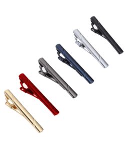 tornito 6pcs tie clips set for men tie bar clip set for regular skinny ties necktie wedding business clips for men