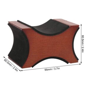 Mahogany Neck Rest Support, Universal Desktop Stand Musical Instrument Repair Tool