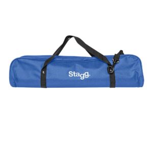 Stagg MELOSTA37 BL Blue plastic melodica with 37 keys and black bag