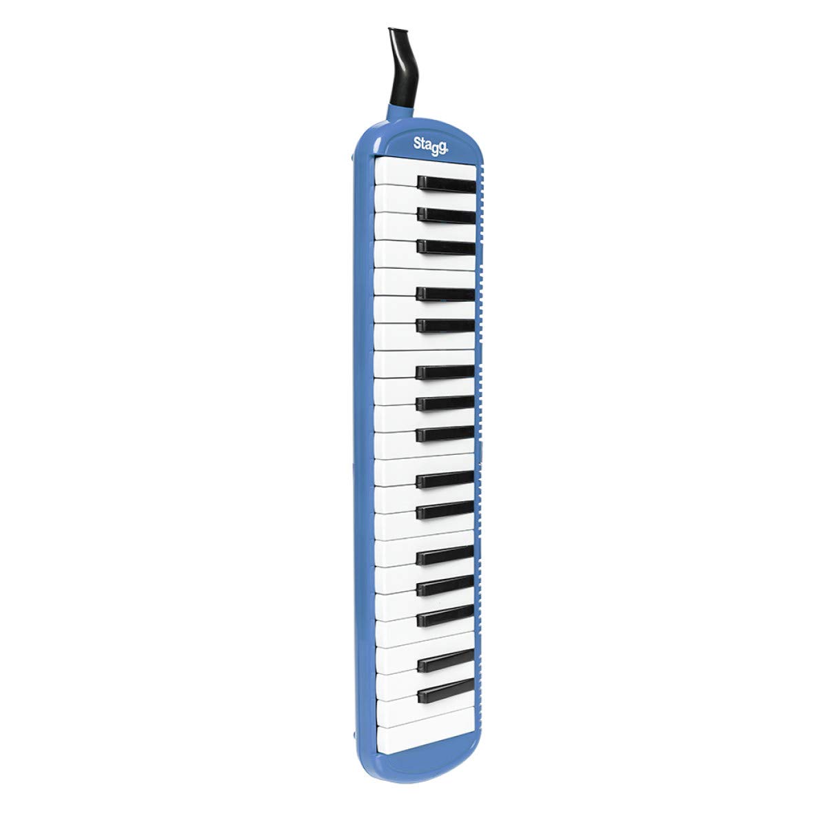 Stagg MELOSTA37 BL Blue plastic melodica with 37 keys and black bag