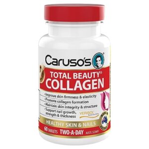 caruso natural health total beauty collagen 60 tablets