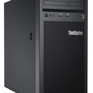 Lenovo ThinkSystem ST50 Tower Server Including Intel Xeon 3.4GHz CPU, 32GB DDR4 2666MHz RAM, 6TB HDD Storage, JBOD RAID