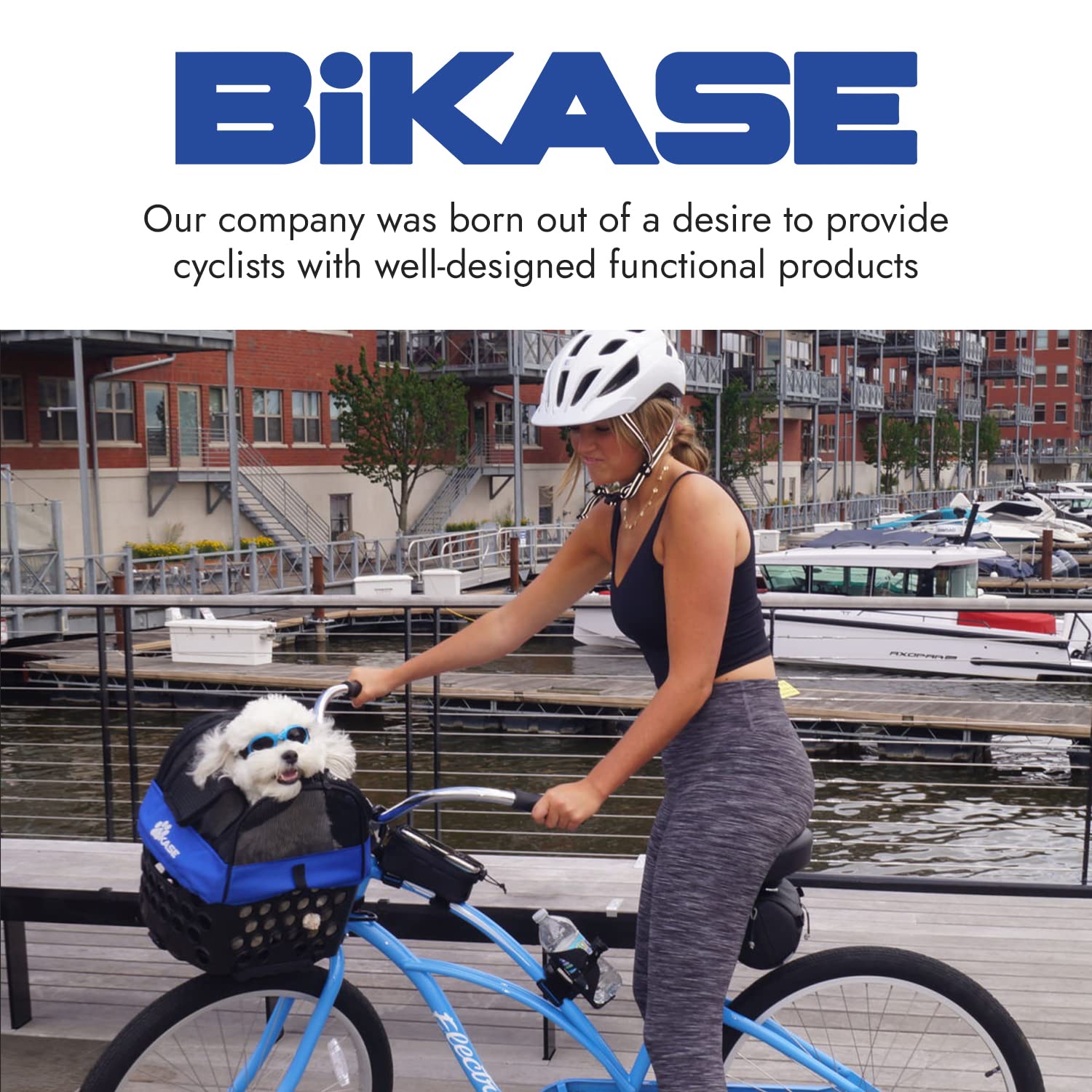 ABC by BiKASE - Any Bottle Cage, Bike Water Holder Fits Bottle, Container, Speaker, Bicycle for Frame or Handlebar (Cage Only)