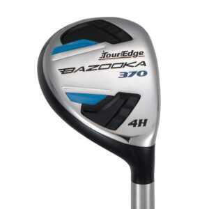 Tour Edge Bazooka 370 Complete Golf Set Senior Flex-Graphite-LH, Black/Blue, One Size (B6SLGU13.B)