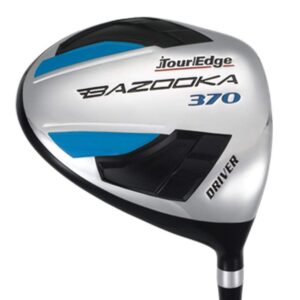 Tour Edge Bazooka 370 Complete Golf Set Senior Flex-Graphite-LH, Black/Blue, One Size (B6SLGU13.B)