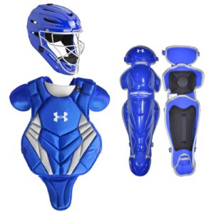 under armour baseball ua victory series 4 / catching kit/junior/ages 12-16 royal uackcc4-srvsro