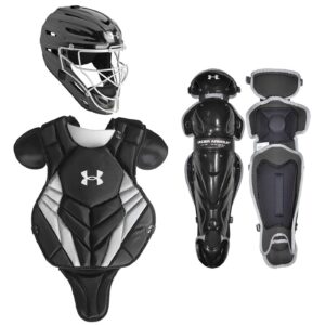 under armour baseball ua victory series 4 / catching kit/junior/ages 9-12 black uackcc4-jrvsbk