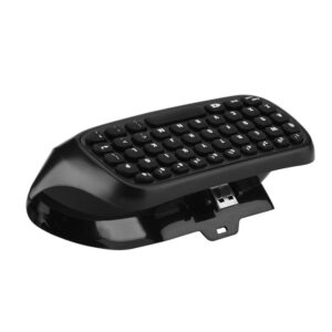 Mini Controller, Chatpad for One, 47 keys Keyboard Emails Message 2.4Ghz Receiver Gaming Keypad, Black