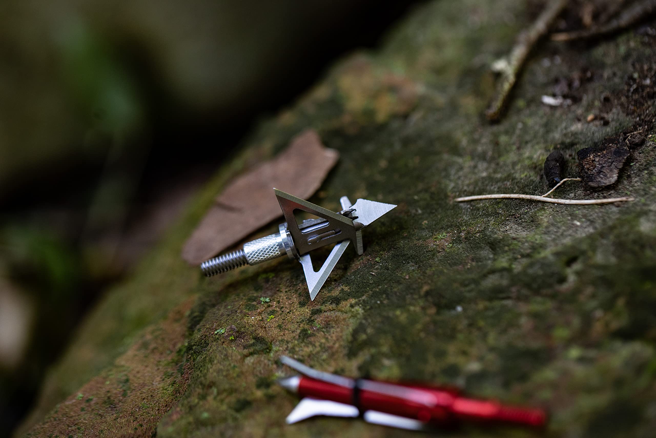 SIK F3 3-Blade Cut on Contact Fixed Blade Broadhead, Silver, One Size