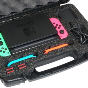 Case Club Case fits Nintendo Switch in Pre-Cut Compact Carrying Case