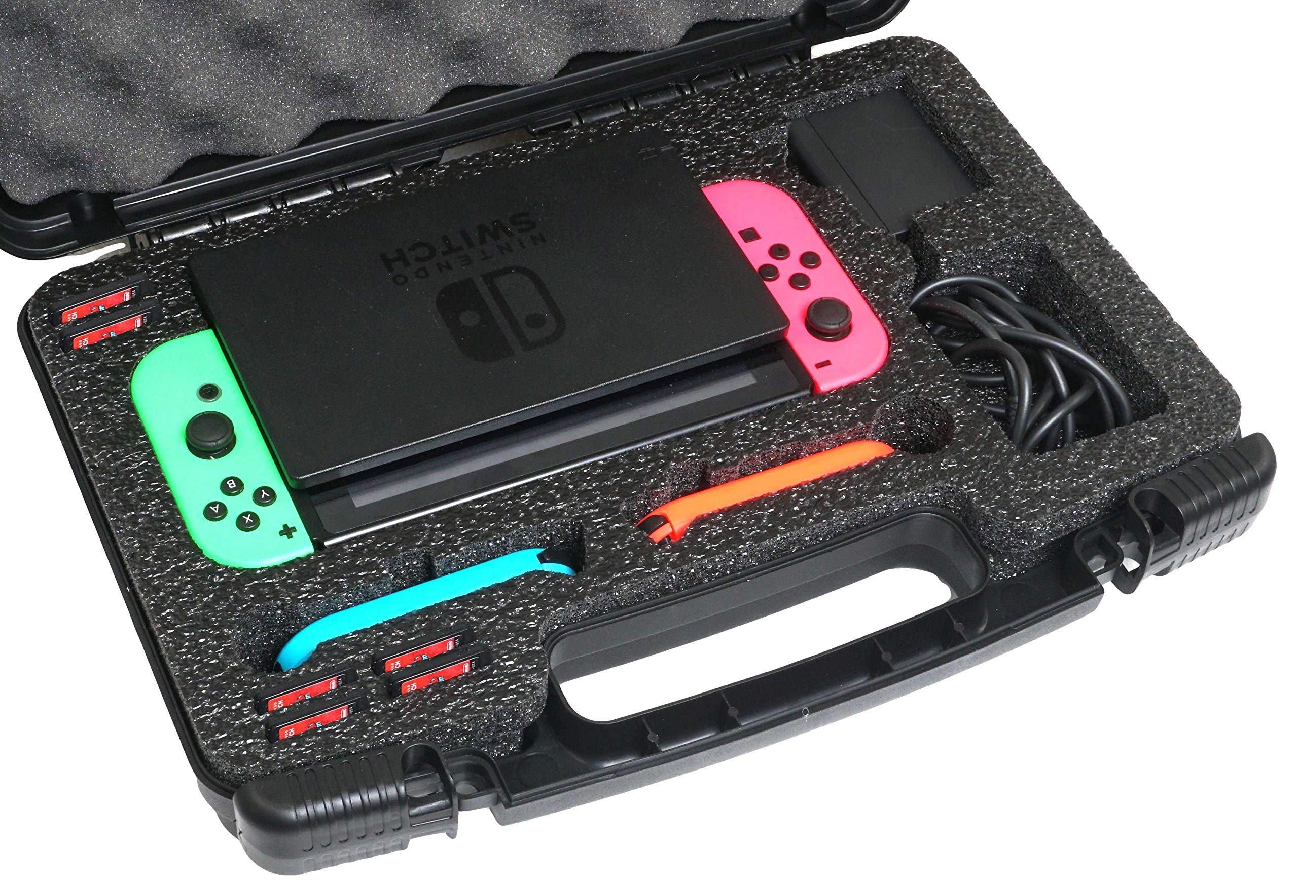 Case Club Case fits Nintendo Switch in Pre-Cut Compact Carrying Case