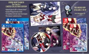 under night in-birth exe: late[cl-r] - nintendo switch collectors edition