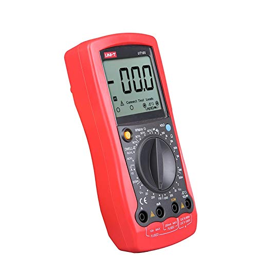 UNI-T UT105 Automotive Handheld Multimeter, AC DC Voltage, DC Current, Resistance, Diode/Data hold